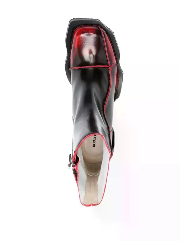 Henrik Vibskov Elle Driver High Heel Leather Boots