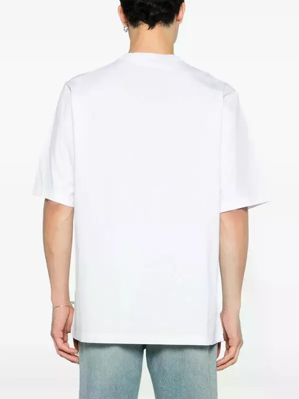 Dsquared2 Graphic-print Cotton T-shirt - White