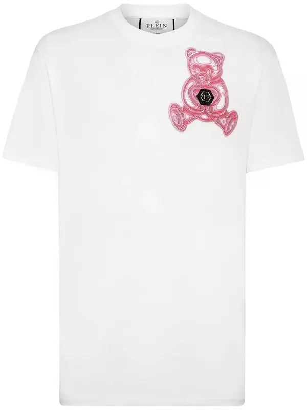 Philipp Plein Teddy Bear-print Cotton T-shirt