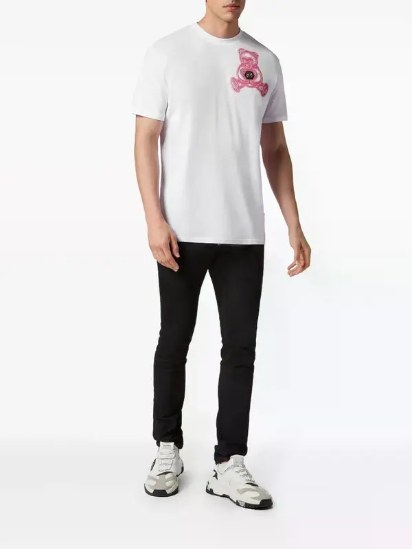 Philipp Plein Teddy Bear-print Cotton T-shirt