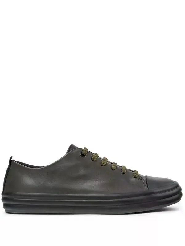 Camper Leather Colour-block Sneakers - Green