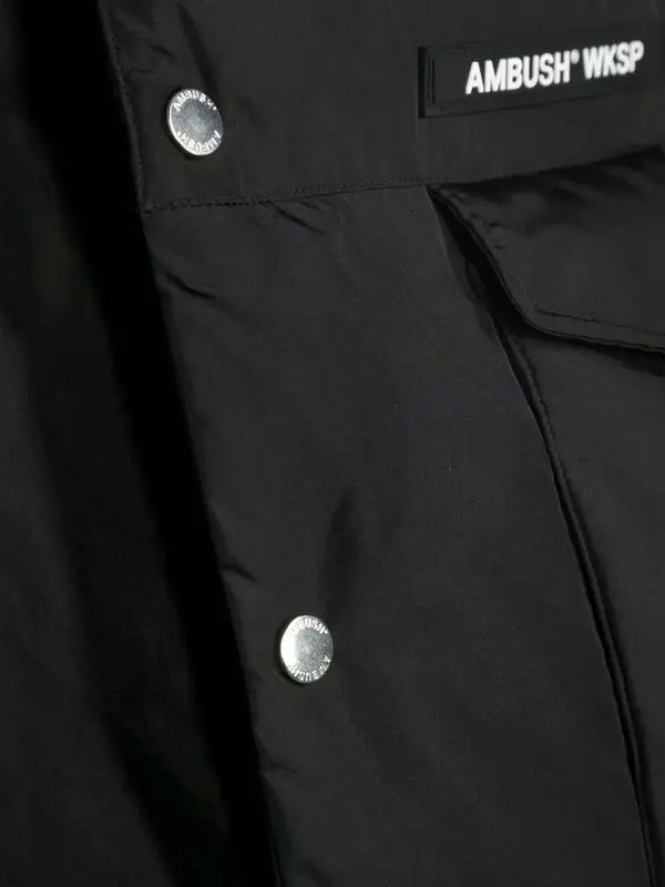 AMBUSH Logo-print Padded Scarf