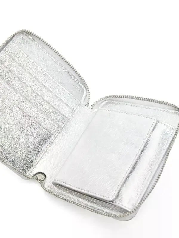 Comme Des Garçons Metallic-effect Wallet