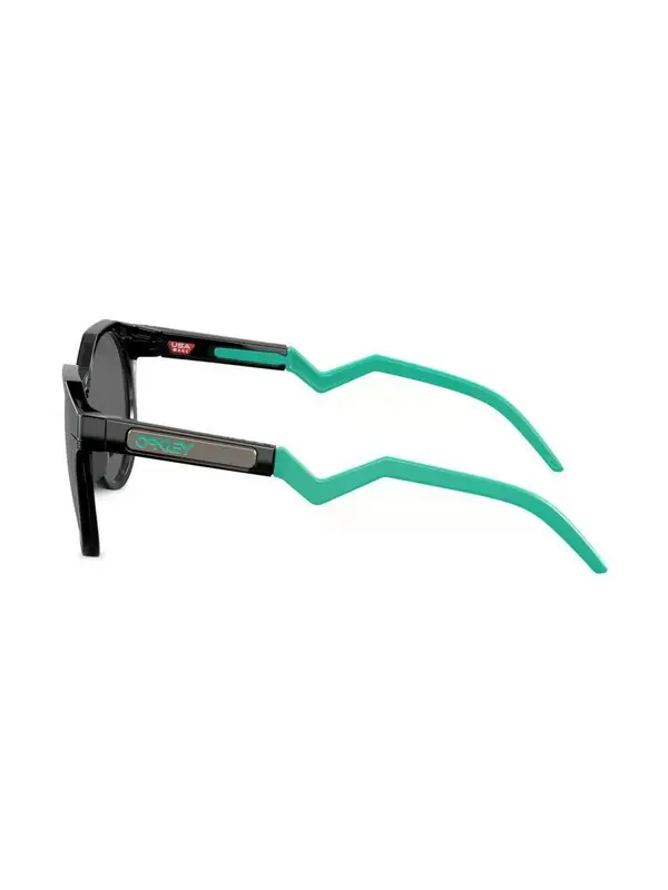 Oakley Cycle The Galaxy Round-frame Sunglasses - Black