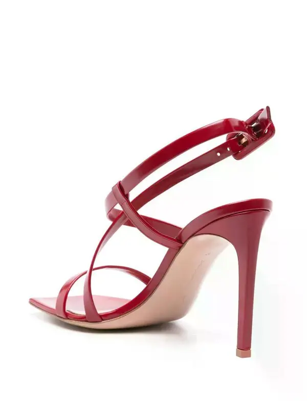 GIANVITO ROSSI Leather Stiletto Sandals