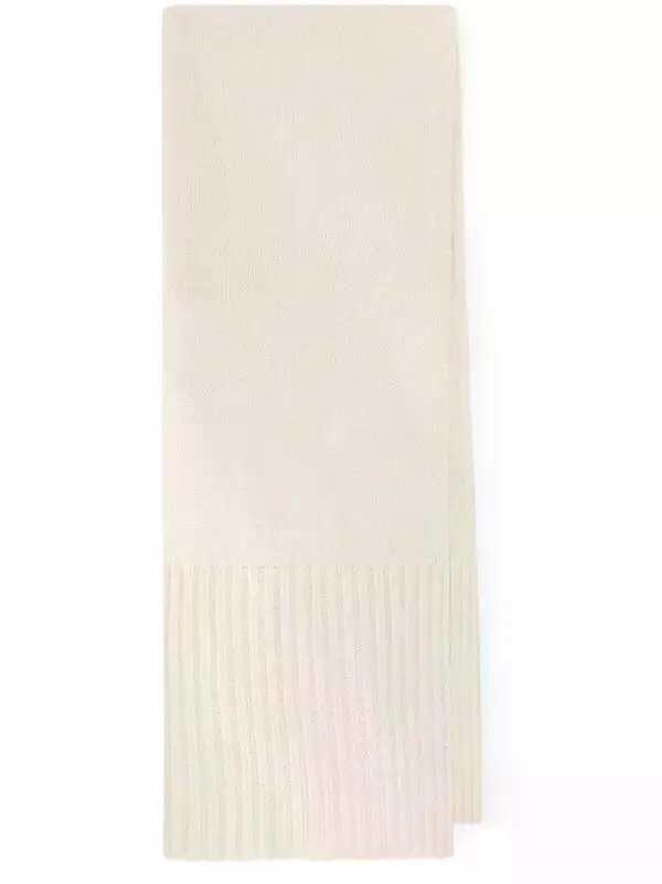 Dolce & Gabbana Dna Rectangle Knitted Scarf - Neutrals