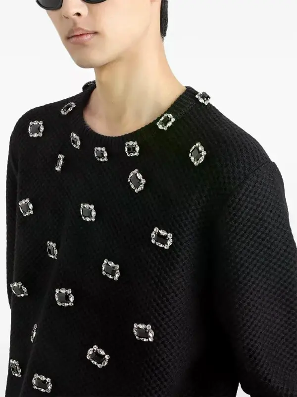 Dolce & Gabbana Jewel-button Jumper