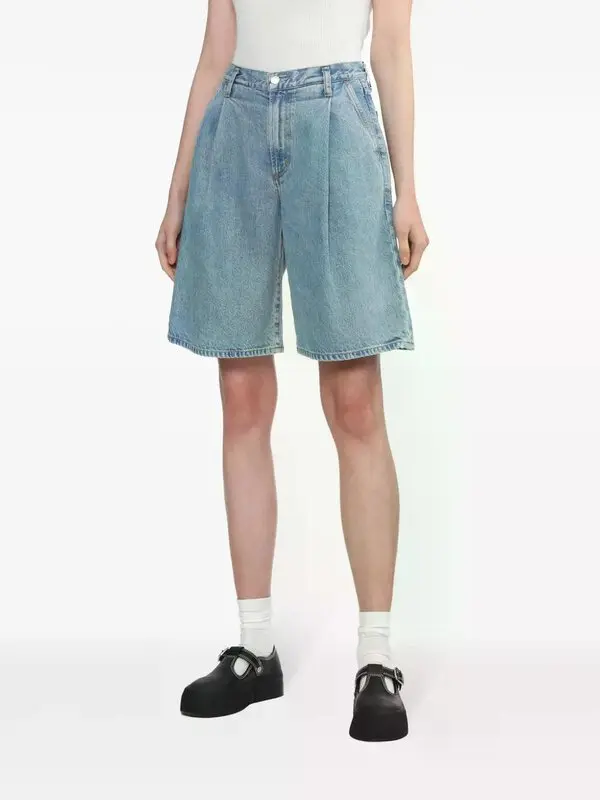 AGOLDE Ellis Wide-leg Shorts