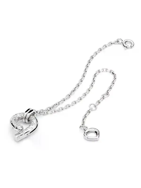 TABAYER 18kt White Gold Diamond Chain Bracelet