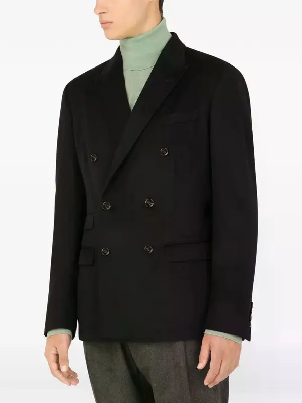 Dolce & Gabbana Double-breasted Cashmere Blazer