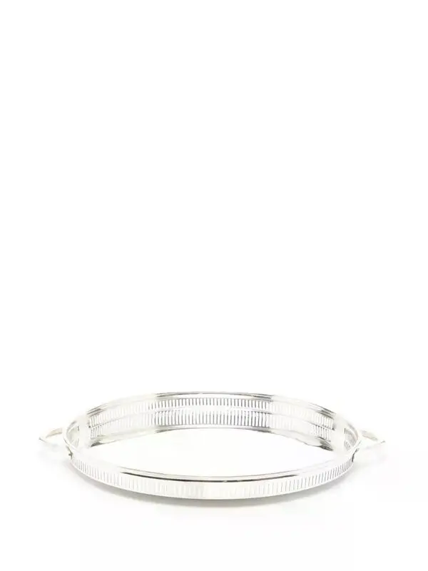 SOHO HOME Rochester Stainless-steel Tray Plate - Silver