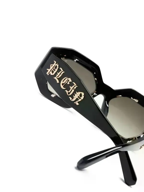 Philipp Plein Geometric Frame Sunglasses