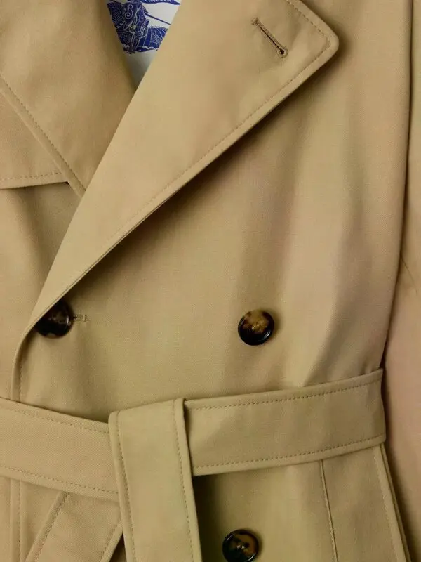 Burberry Cotton-blend Trench Coat