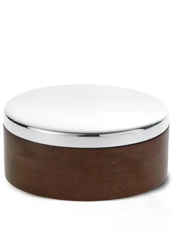 Christofle Small Uni Round Box - Silver