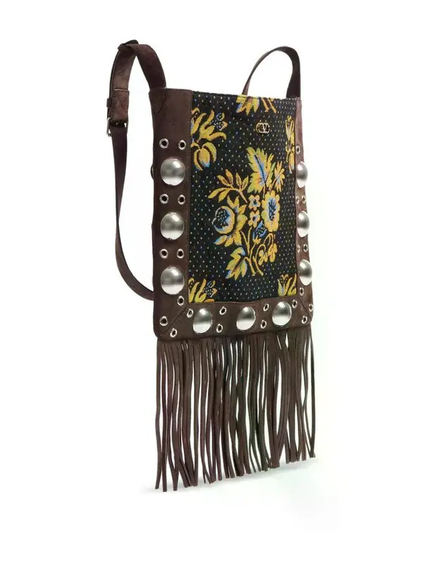 Valentino Garavani Jacquard Shoulder Bag