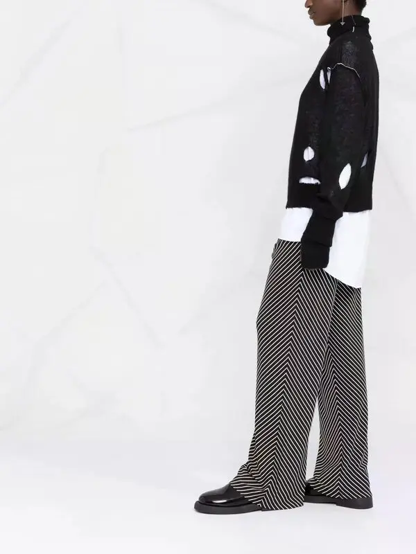 MAISON MARGIELA Distressed High-neck Jumper