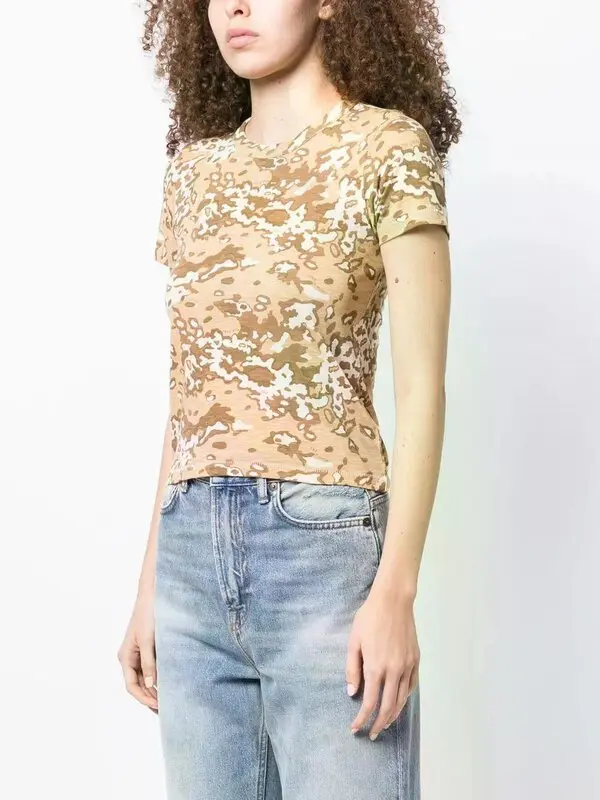 Rag & Bone Camouflage-print Short-sleeved T-shirt