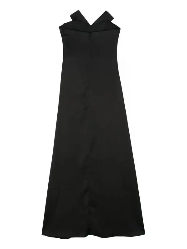 GENNY Embellished Maxi Dress - Black
