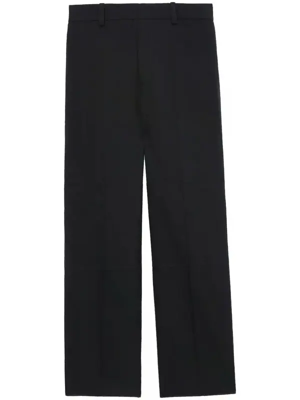 JIL SANDER Tailored Wide-leg Trousers - Black