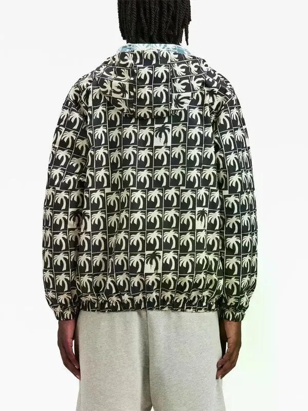 Palm Angels Dripping Palm Hooded Jacket