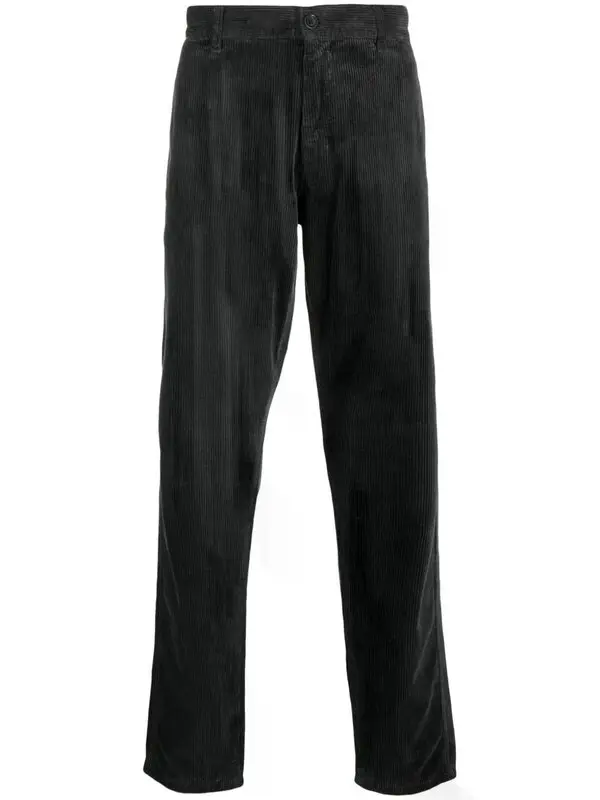 Aspesi Straight-leg Corduroy Trousers - Grey