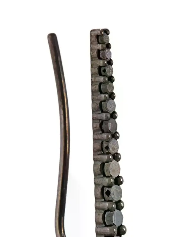 ALINKA 18kt White Gold Vera Diamond Cuff Earring - Black
