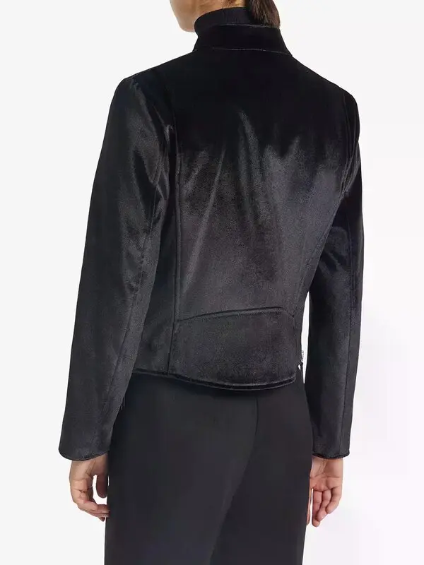 GIUSEPPE ZANOTTI Ofelia High Neck Zip-up Jacket
