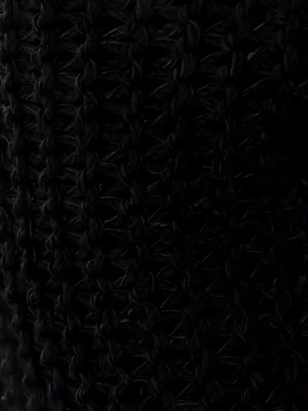 QUIRA Asymmetric Knitted Vest