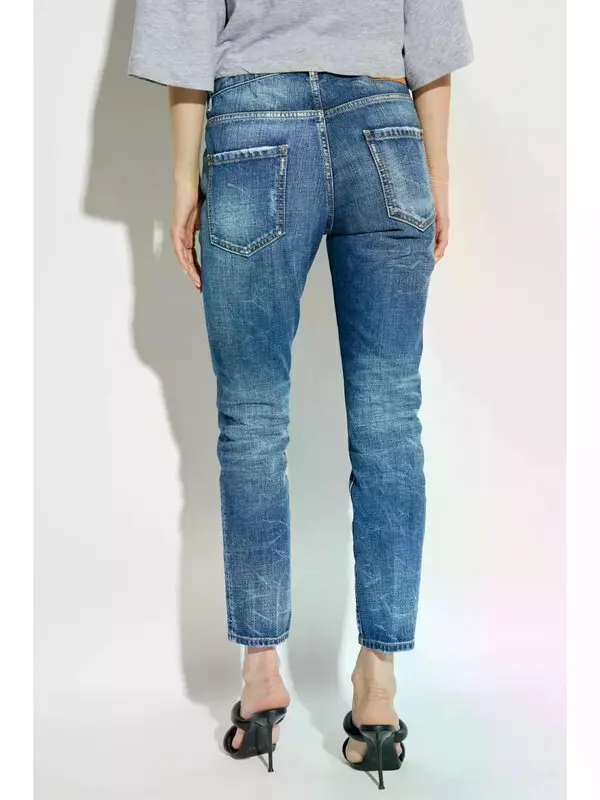 Dsquared2 Faded Tapered Jeans