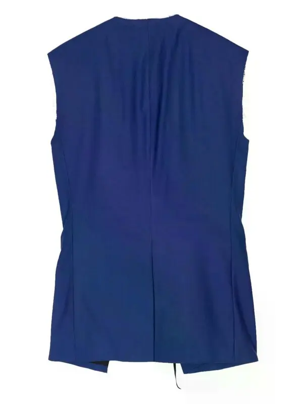 MARINA YEE Panelled Wool Vest