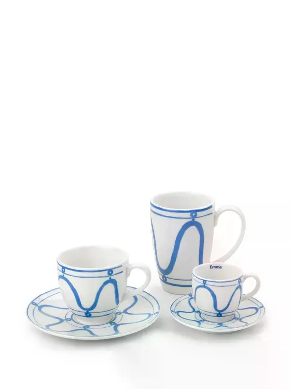 Themis Z Serenity Tea Cup And Saucer Set - White