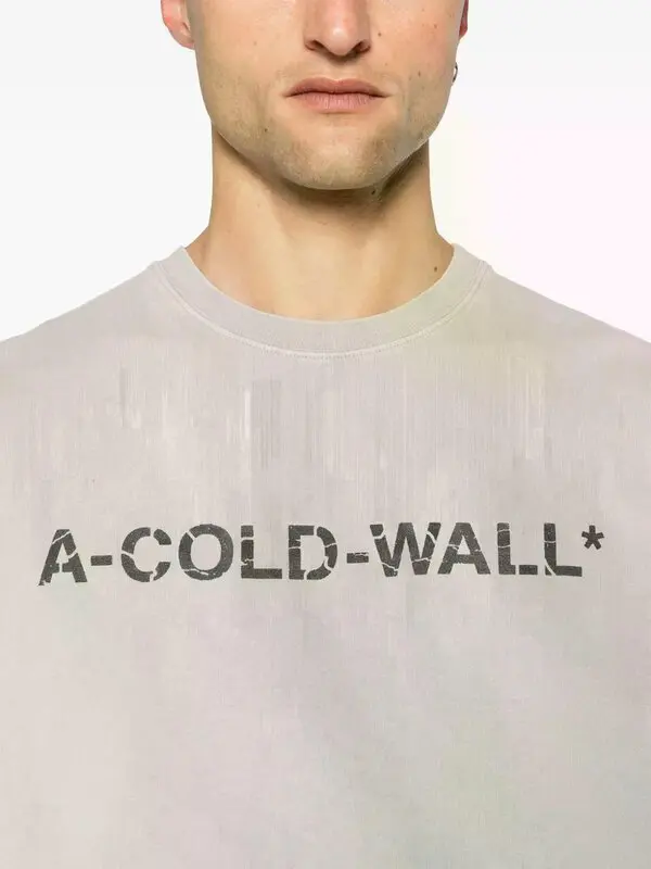 A-COLD-WALL* Overdye Logo-print T-shirt
