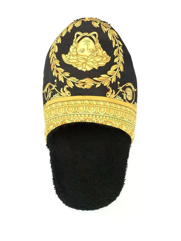 Versace I ♡ Baroque Print Slides