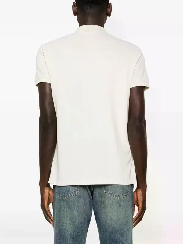 Polo Ralph Lauren Polo Pony Piqué Polo Shirt - Neutrals