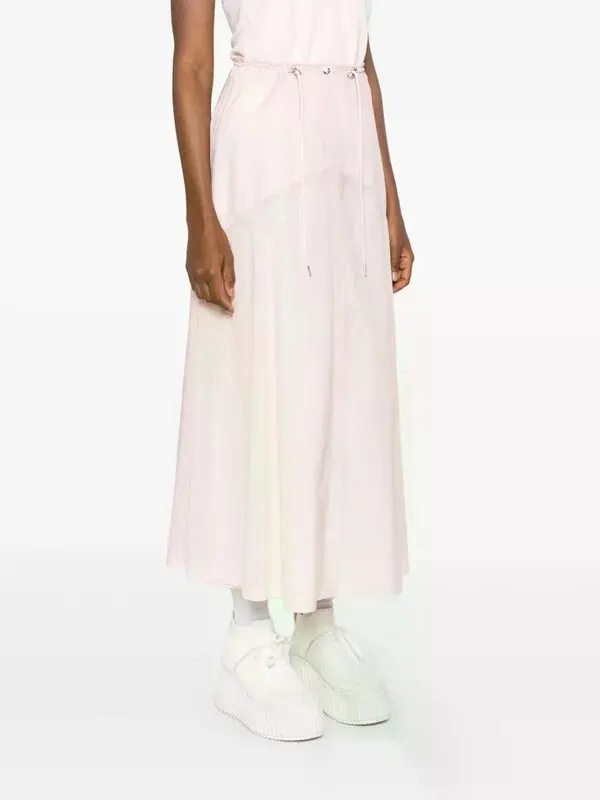 Add Cotton Midi Skirt