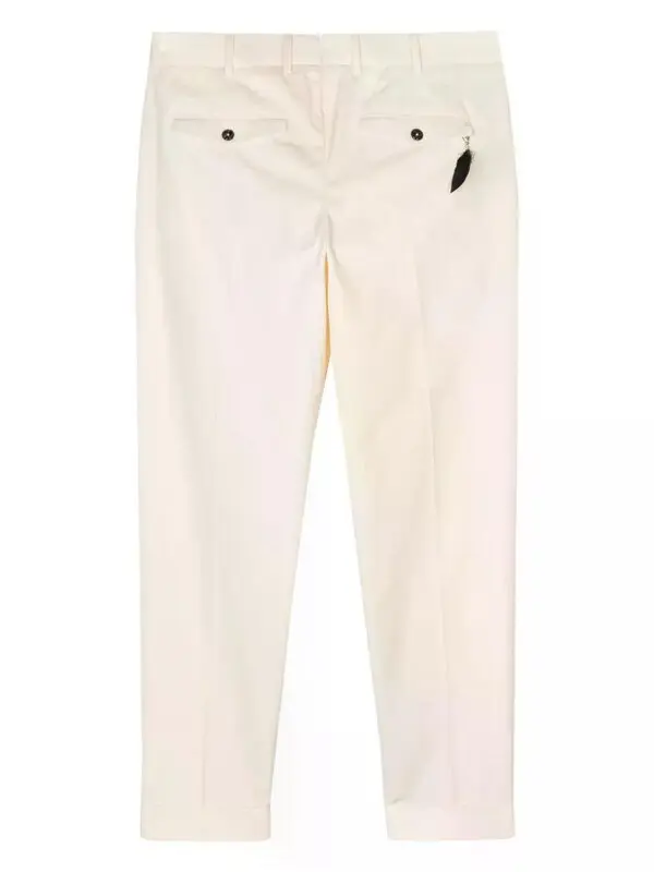 PT TORINO Pressed-crease Slim-cut Trousers