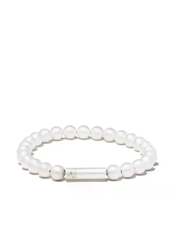 Le Gramme Le 47 Beaded Bracelet In Sterling