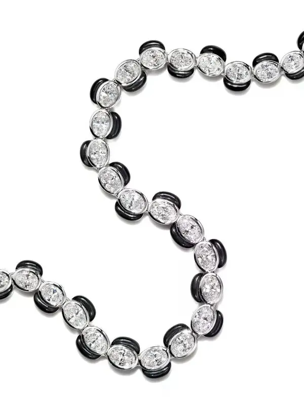Nikos Koulis 18kt White Gold Diamond Necklace
