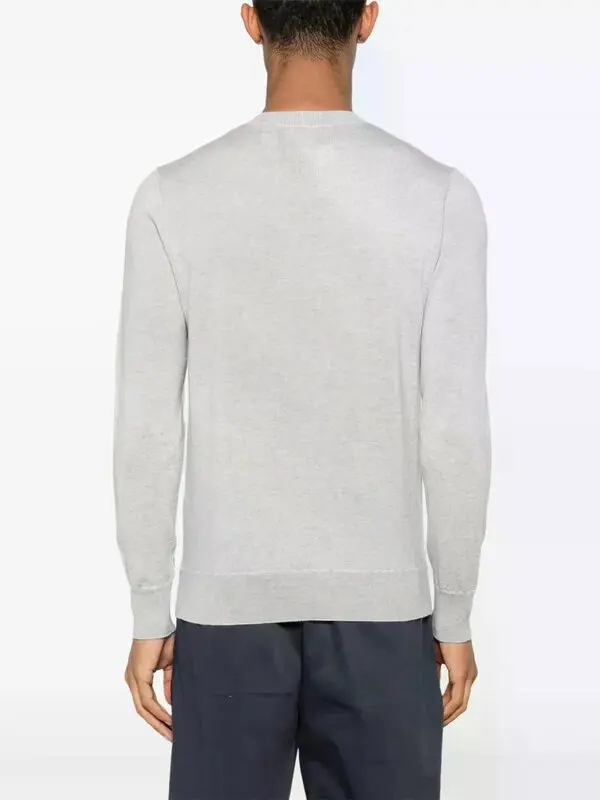 Eleventy Crew Neck Wool Sweater