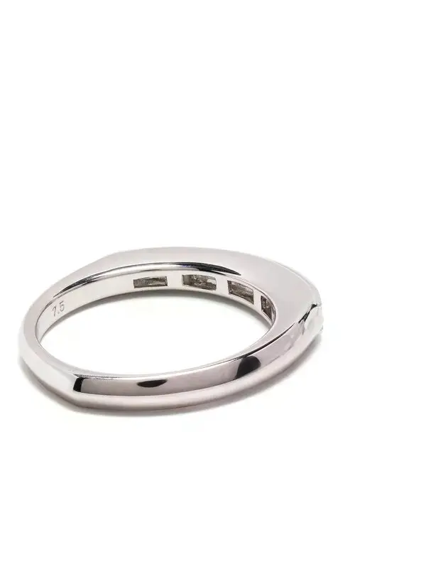 Stephen Webster 18kt White Gold Baguette Diamond Ring