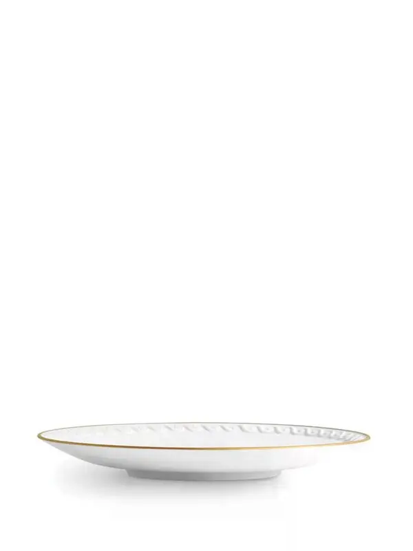 L'Objet Neptune Porcelain Saucer Plate - White
