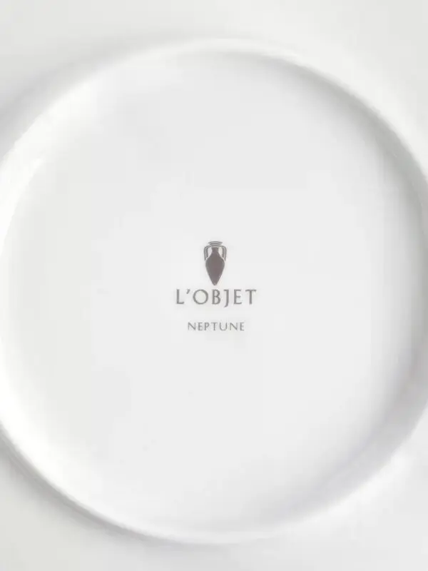 L'Objet Neptune Porcelain Saucer Plate