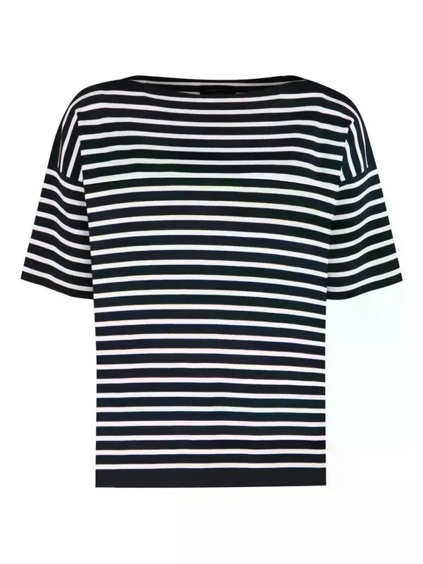 ROBERTO COLLINA Striped T-shirt