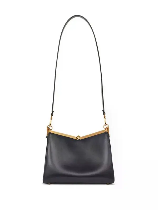 Etro Medium Vela Leather Shoulder Bag - Blue