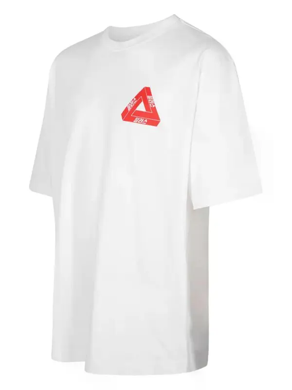 PALACE Seoul 2 Seoul Tri-ferg /black/grey Mar T-shirt - White