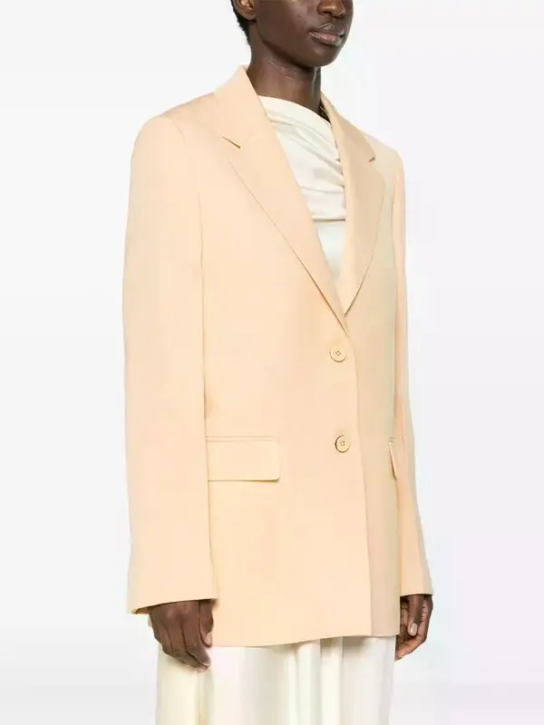 JIL SANDER Single-breasted Interlock Weave Blazer