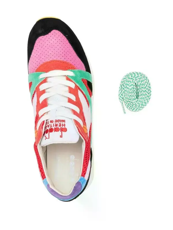 DIADORA Panelled Lace-up Sneakers