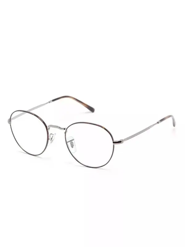 Ray-ban Round Metal Optics Ii Glasses - Black