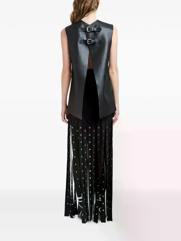 Proenza Schouler Maxi Skirt With Embellished Fringe