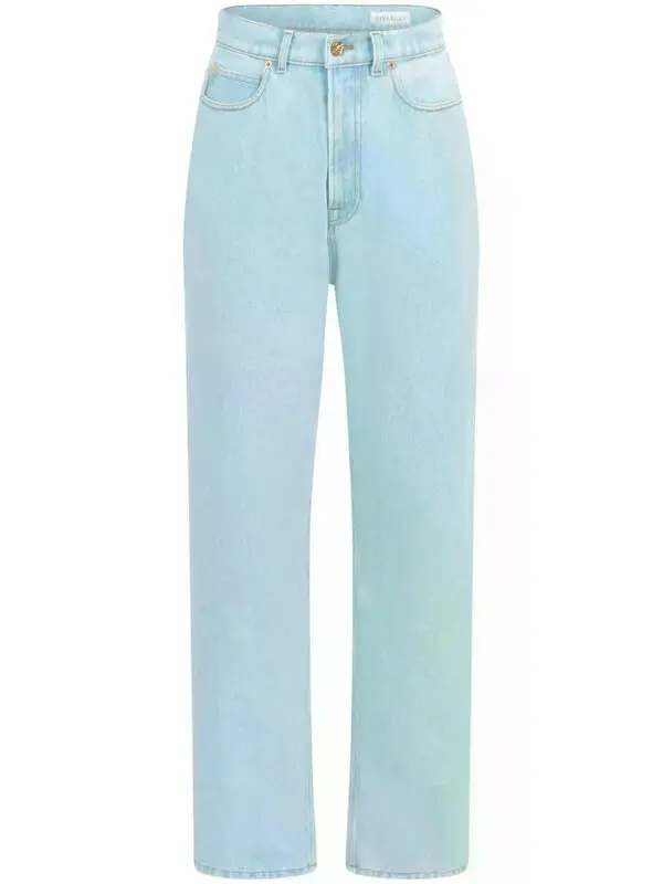 Nina Ricci Boyfriend Jeans With Logo Patch